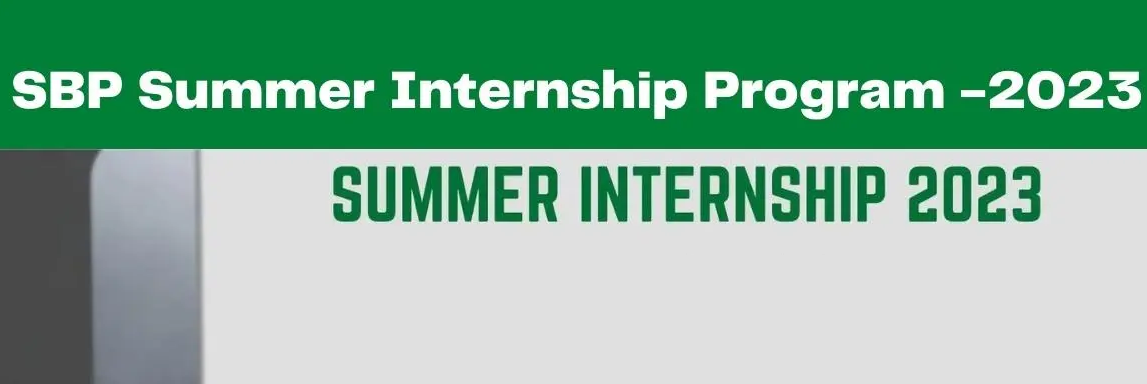 State Bank Of Pakistan Summer Internship Program 2023 Result Pk