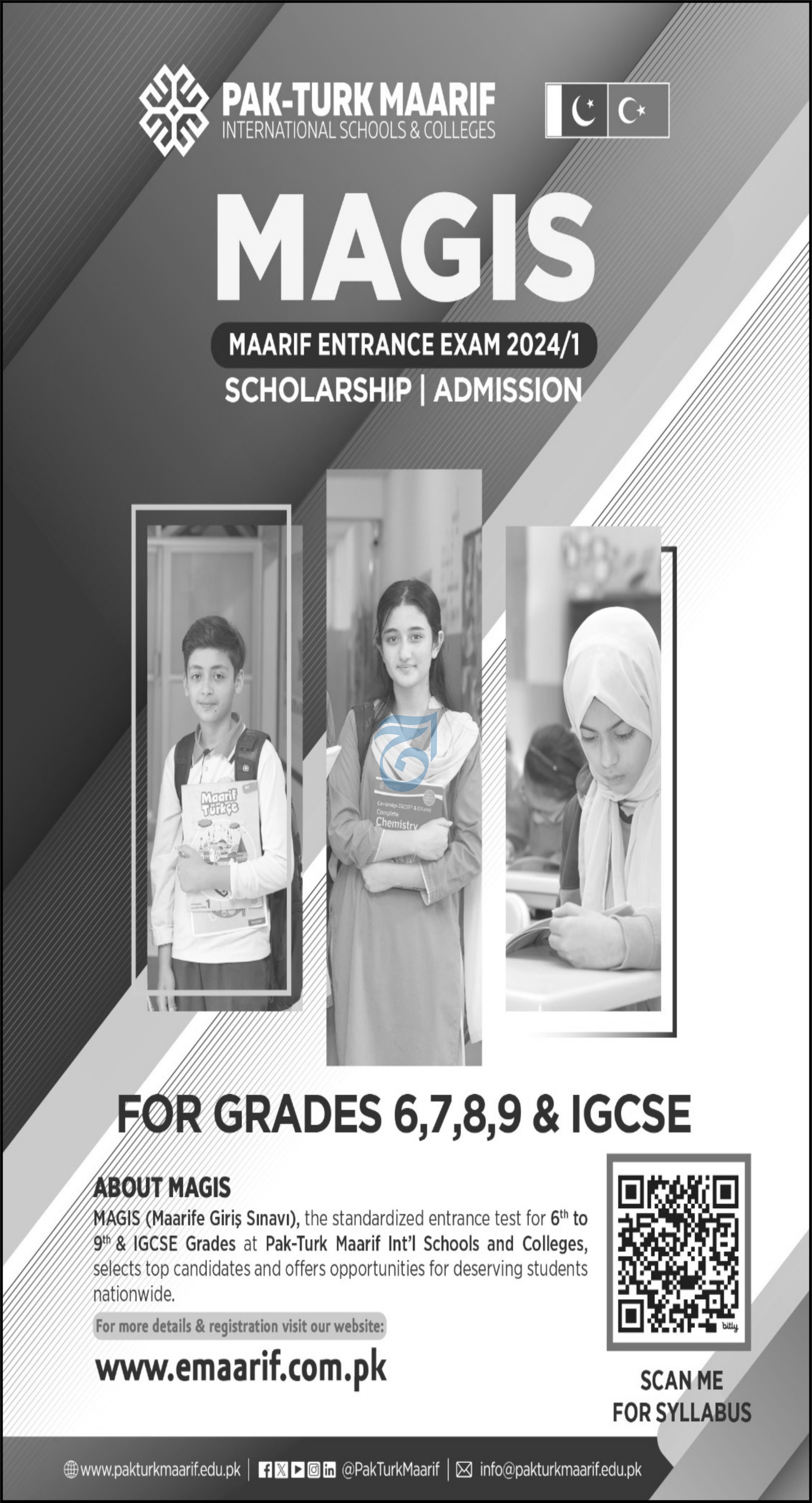 Pak Turk Maarif International School Admission 2025