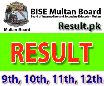 BISE Multan 10th Class 2nd Annual Exams Result 2025 Result.pk