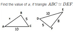 Congruent Triangles Chapter 10 Math 9th Class MCQ Test Preparation Punjab