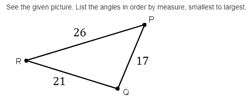 Sides And Angles Of A Triangle Chapter 13 Math 9th Class MCQ Test ...